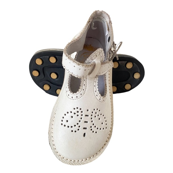 Pom D'Api | Shoes | Pom Dapi New French Toddler Girls White Leather ...